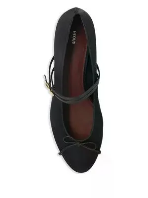 NEOUS 45mm Bow Detail Mary Jane Pumps