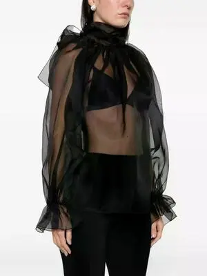ATU BODY COUTURE Ruffled High-neck Top