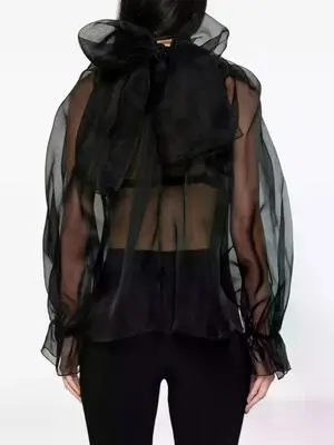 ATU BODY COUTURE Ruffled High-neck Top