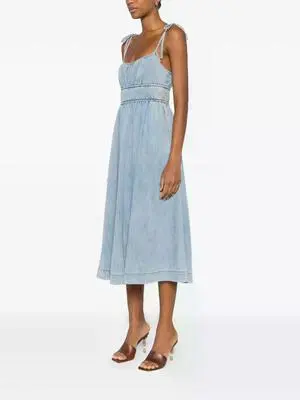 Zimmermann Wanderlust Sleeveless Midi Dress