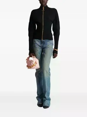 Balmain Zipped Knit Cardigan