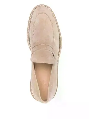 Eleventy Penny Leather Loafers