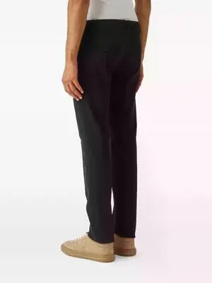 DONDUP Cotton Trousers - Black