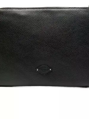 ALBERTO LUTI Top-zip Wrist-strap Clutch