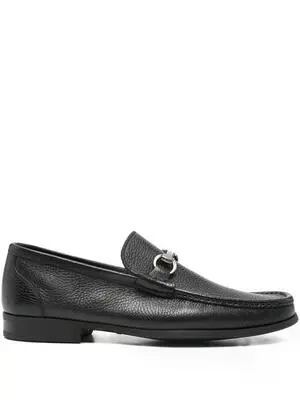 Magnanni Square-toe Leather Loafers
