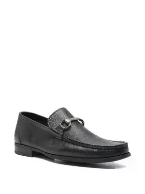 Magnanni Square-toe Leather Loafers