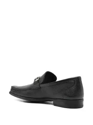 Magnanni Square-toe Leather Loafers