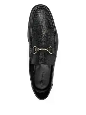 Magnanni Square-toe Leather Loafers