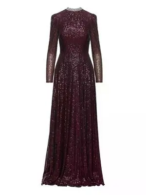 Nissa Sequined Evening Dresses