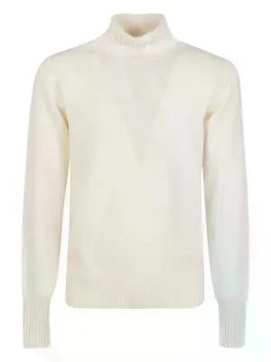 DRUMOHR Long-sleeve Turtleneck Sweater - Neutrals