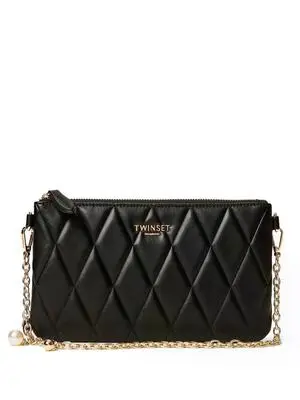 TWINSET Quilted Mini Bag - Black