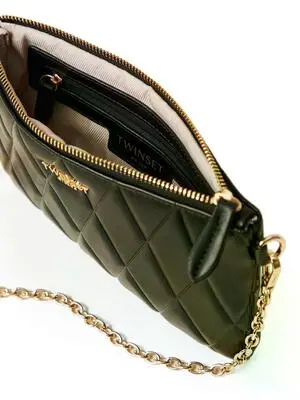 TWINSET Quilted Mini Bag - Black