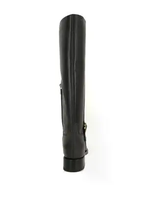 Santoni Mandy Buckle-detail Boots - Black