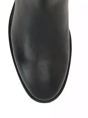 Santoni Mandy Buckle-detail Boots - Black
