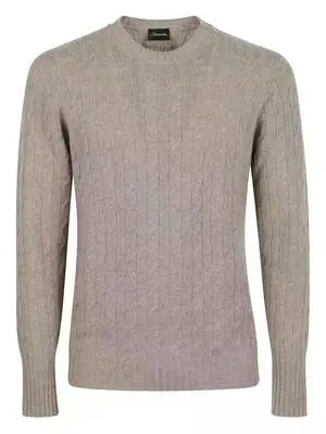 DRUMOHR Braided Roundneck Sweater