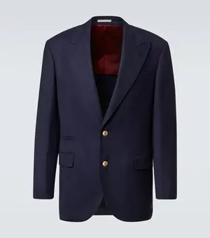 Brunello Cucinelli Virgin Wool Blazer