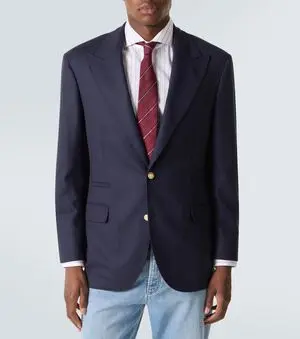 Brunello Cucinelli Virgin Wool Blazer