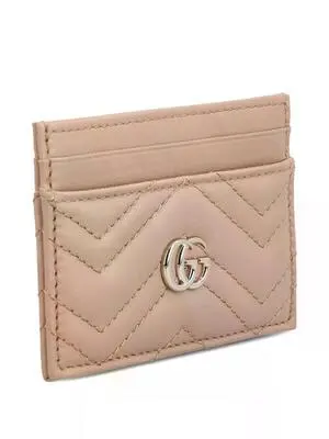 Gucci Gg Marmont Matelassé Card Case