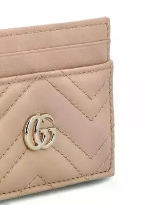 Gucci Gg Marmont Matelassé Card Case