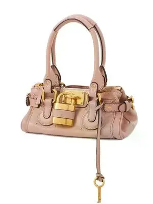 Chloé Paddington Studded Tote Bag - Pink