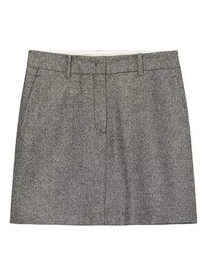 Marc O'polo Stripe-pattern Tailored Skirt