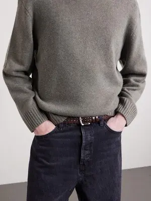 FRAME Crew-neck Cashmere Sweater
