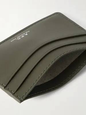 A.p.c. Andre Leather Cardholder