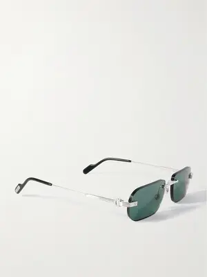 Cartier Première De Square-frame Rimless Sunglasses