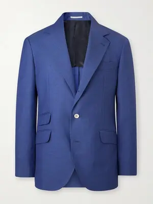 Brunello Cucinelli Unstructured Virgin Wool Suit Jacket