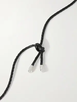 Khaite Lotus Medium Braided Necklace - Silver