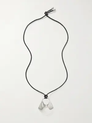 Khaite Lotus Medium Braided Necklace - Silver