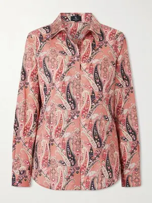 Etro Cuffed Shirts For Women