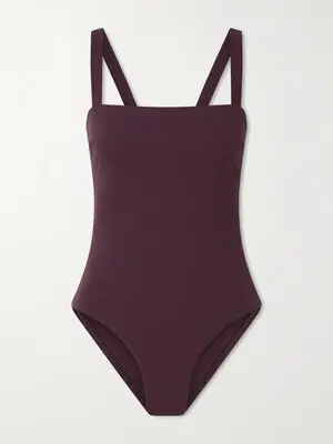 Matteau The Square Recycled Swimsuit - Burgundy