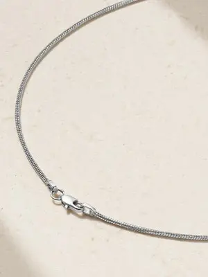 Juju Vera Petra Shell Necklace - Silver