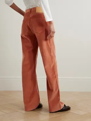 B Sides Bec Cotton-blend Corduroy Wide-leg Pants