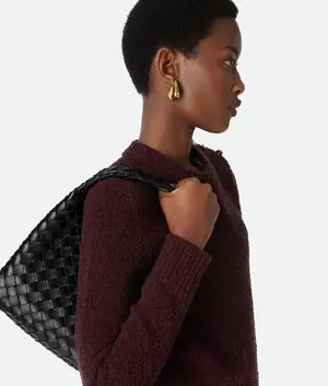 Bottega Veneta Small Campana - Black