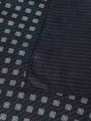 Brunello Cucinelli Pocket Square - Navy