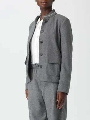 MASON'S Stand Collar Jacket - Grey