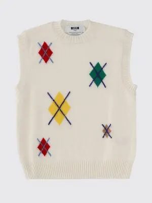 MSGM Waistcoat - White