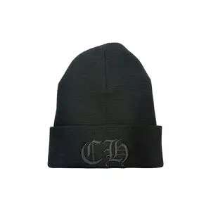 Chrome Hearts Embroidered Logo Beanie - Black
