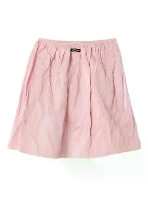Miu Miu Logo-detail Mini Skirt