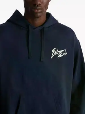 Balmain Printed Hoodie