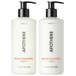 APOTHEKE Sea Salt Grapefruit Liquid Soap And Lotion Set - One-color