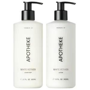 APOTHEKE White Vetiver Liquid Soap And Lotion Set - One-color