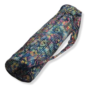 HUGGER MUGGER Batik Yoga Mat Bag - Blue