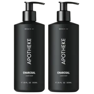 APOTHEKE Charcoal Liquid Soap Set - One-color