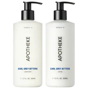 APOTHEKE Earl Grey Bitters Liquid Soap And Lotion Set - One-color