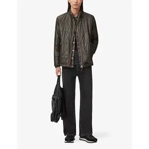 ALLSAINTS Tribex Shine Funnel-neck Quilted Jacket