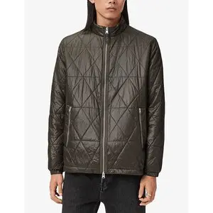 ALLSAINTS Tribex Shine Funnel-neck Quilted Jacket