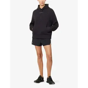 On Focus Tech Relaxed-fit Stretch-cotton Blend Hoody